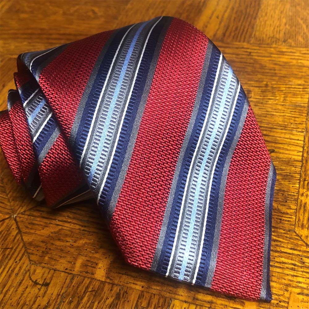 Red With Blue Grey Stripes XL 14T Sir Shop red-with-blue-grey-stripes-xl-14t-sir-shop